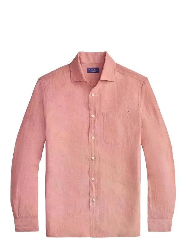 Ralph Lauren Purple Label Long-sleeve Pocket Shirt - Pink