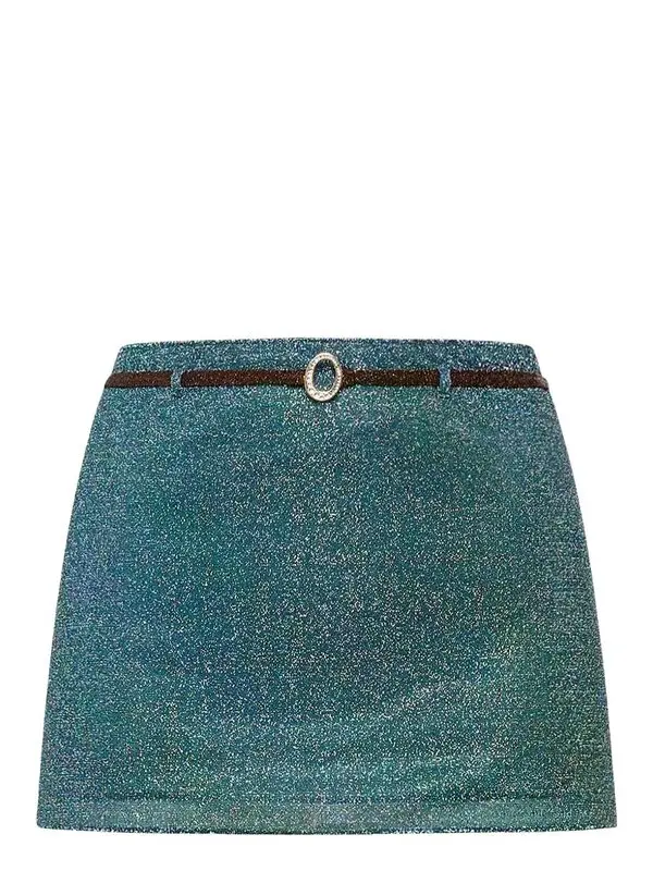 Oseree Lumière Micro Skirt - Blue