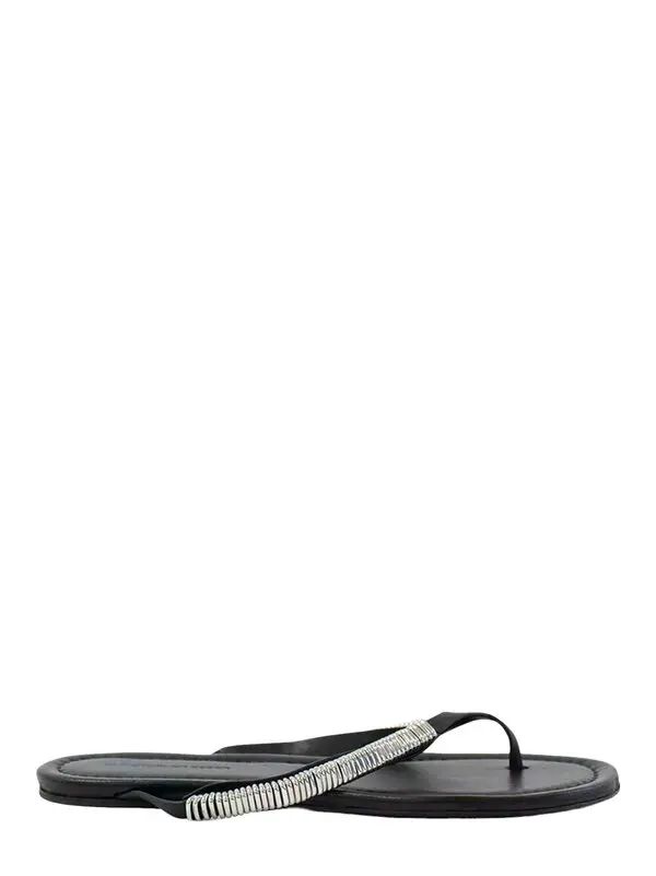 Christopher Esber Frida Pierced Flip-flops - Black