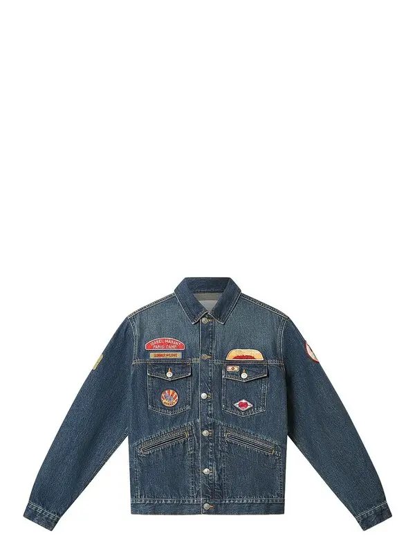 Isabel Marant Jarvey Denim Jacket - Blue