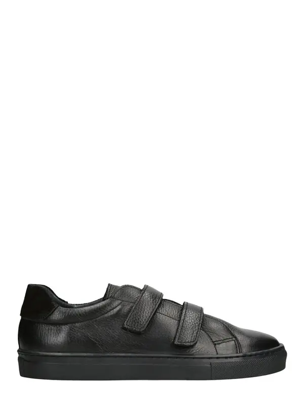 PAPOUELLI Leather Atlas Sneakers - Black