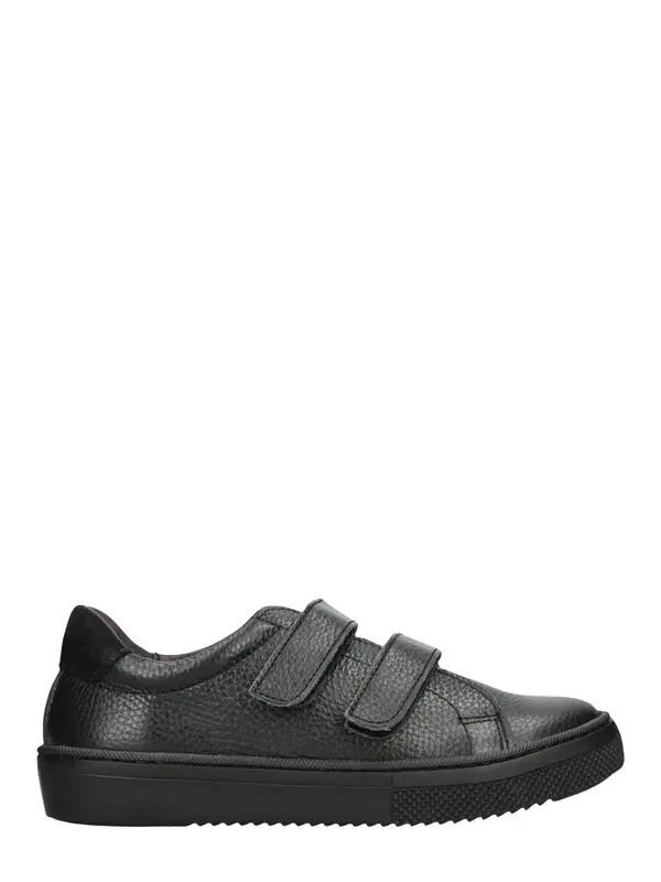 PAPOUELLI Leather Atlas Sneakers - Black