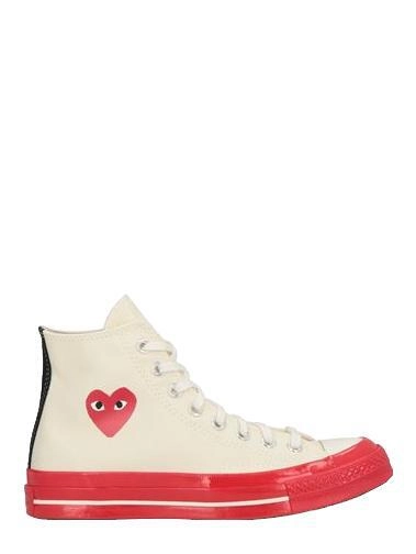 CONVERSE X COMME DES GARONS PLAY High-top Sneakers - Ivory
