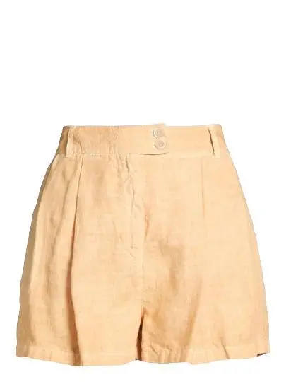 120% Lino Linen Shorts - Beige