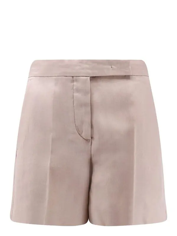 Max Mara Silk Shorts - Pink