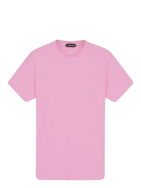 TOM FORD Cotton And Silk Tshirt - Pink