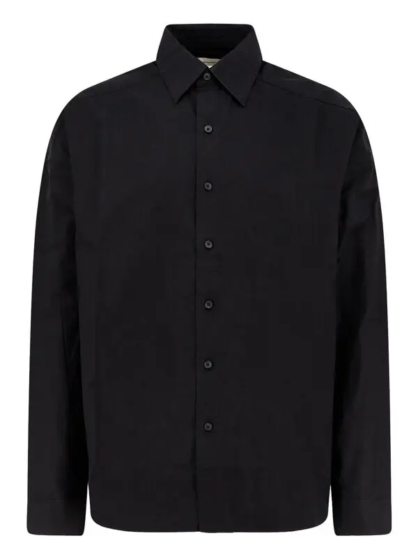ENTIRE STUDIOS Miller Oversize Cotton Shirt - Black