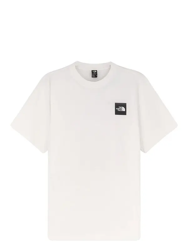 The North Face Cotton Tshirt With Frontal Logo - White