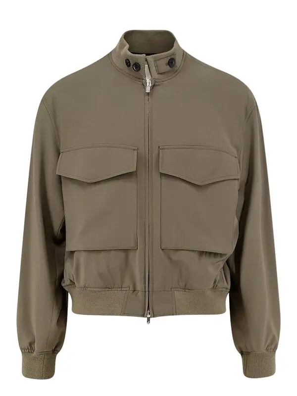 TONYWACK Wool Blend Jacket - Green