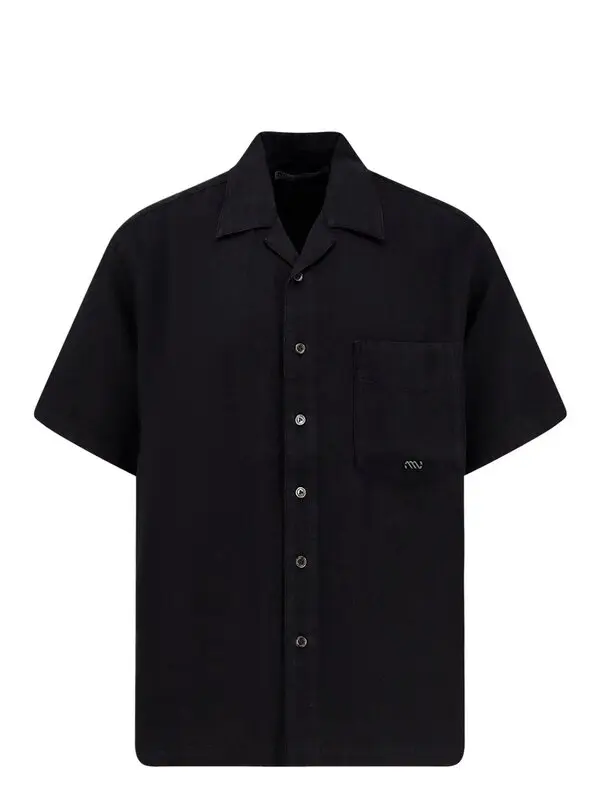 MASSIMO OSTI STUDIO Paper Twiil Shirt - Black