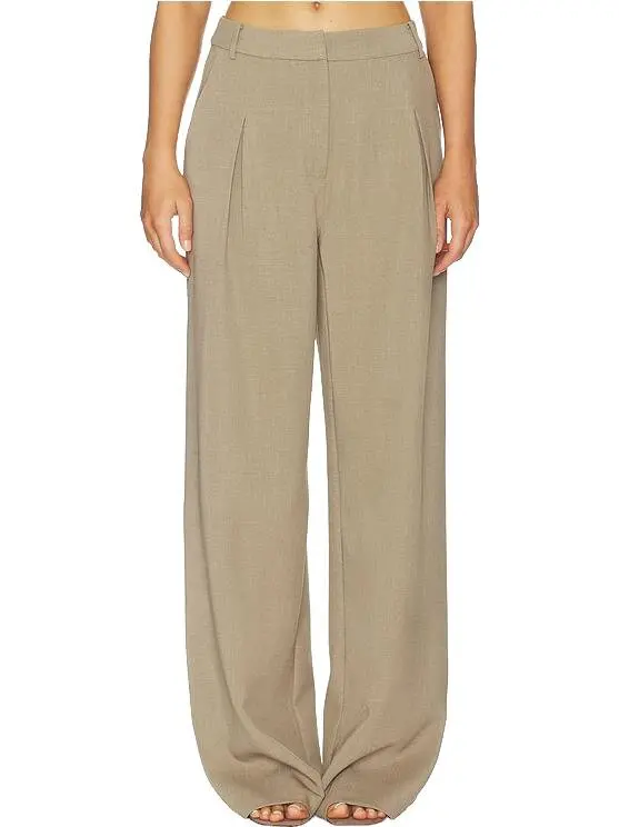 NONCHALANT LABEL Monroe Pant - Taupe