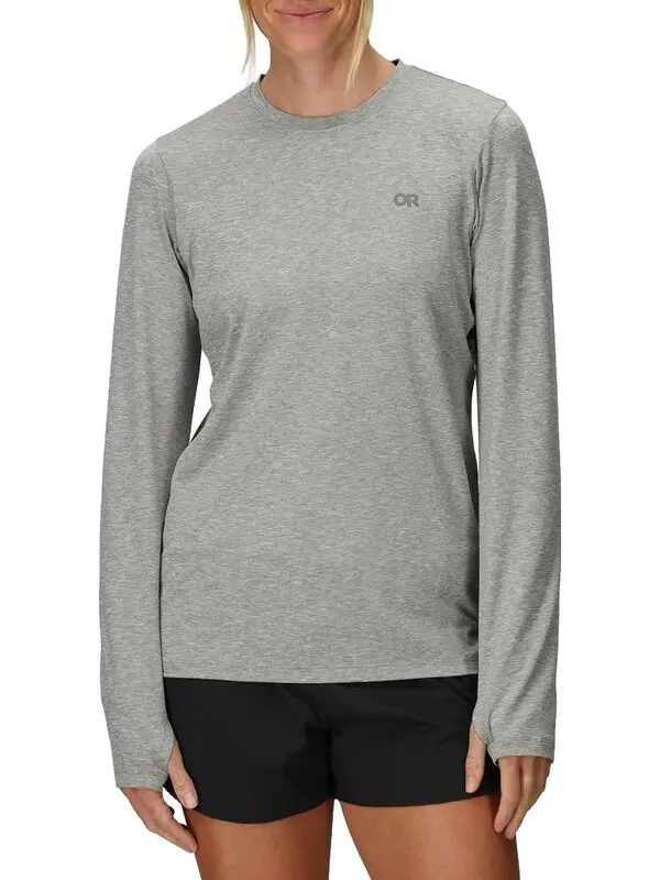 OUTDOOR RESEARCH Activeice Spectrum Sun Long Sleeve T-shirt - Grey Heather