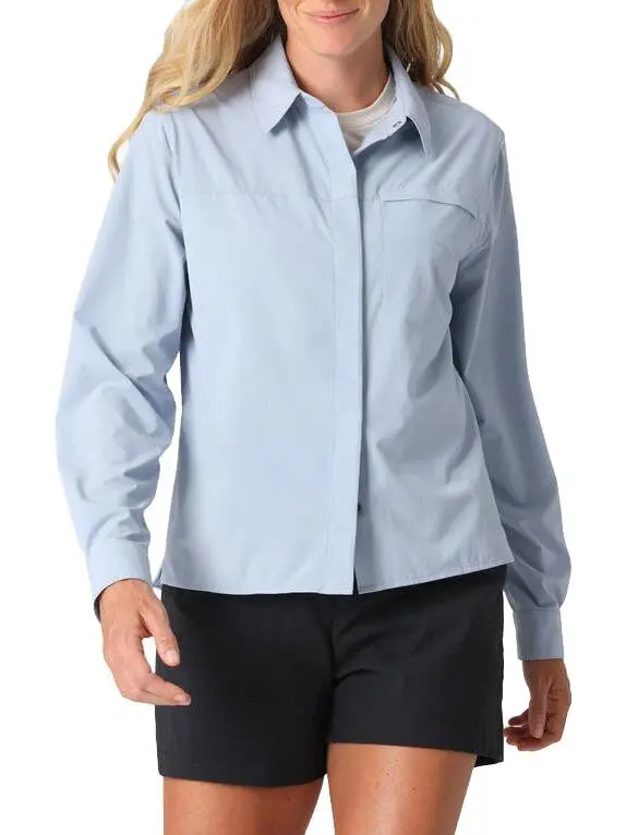 OUTDOOR RESEARCH Astroman Long Sleeve Sun Shirt - Fjord