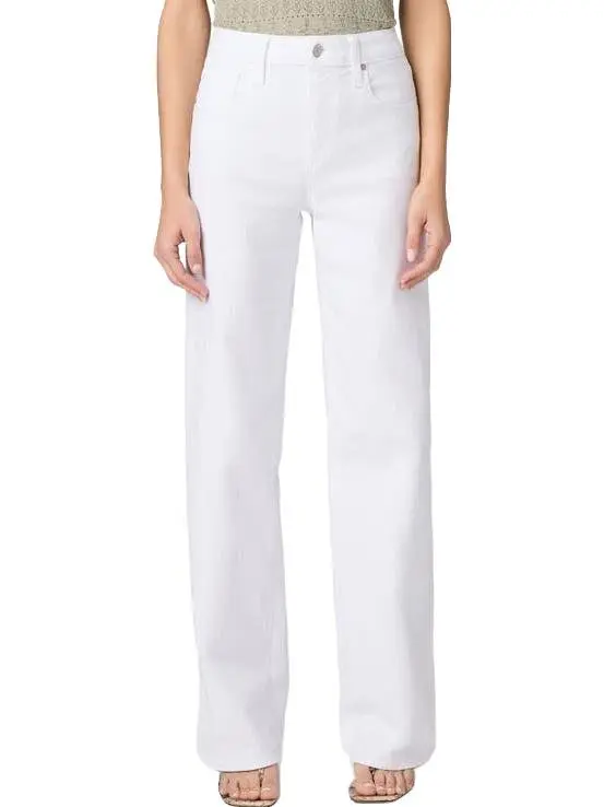 Paige Tatum Wide-leg Jeans - Crisp White