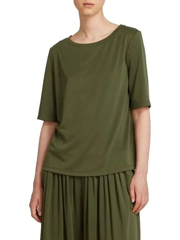 MM BY MAX MARA Tauro Jersey T-shirt - Moss Green