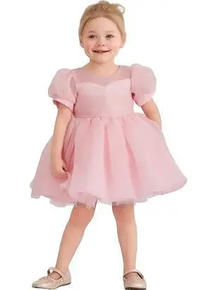 TULLEEN Party Dress With Bow - Pink