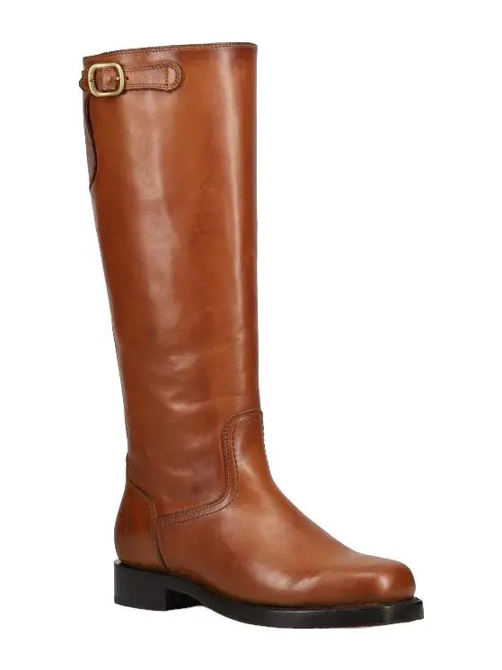 THE FRYE COMPANY Campus Knee High Riding Boot - Cognac