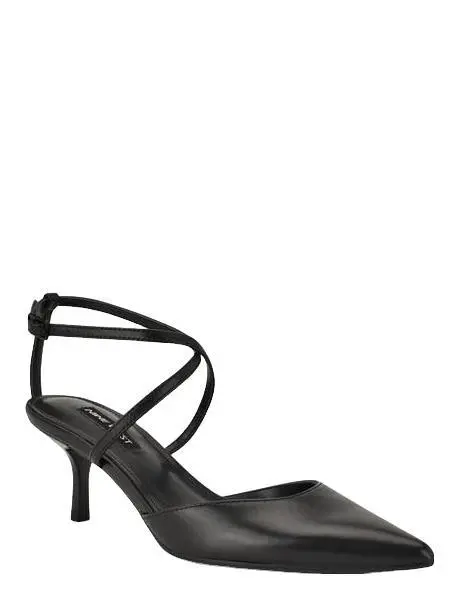 Nine West Idorna Ankle Strap Pumps - Black
