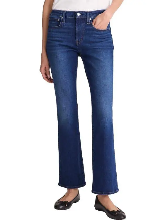 Madewell The Tall Crop Flare Jeans - Osgoode Wash