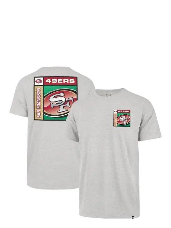 '47 San Francisco 49ers Chrome Plate Franklin T-shirt - Gray