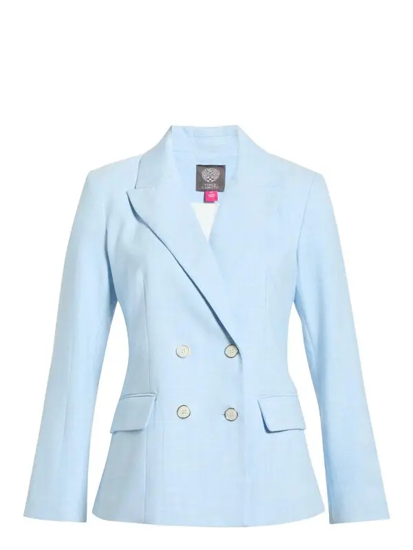 Vince Camuto Double-breasted Jacket - Sky