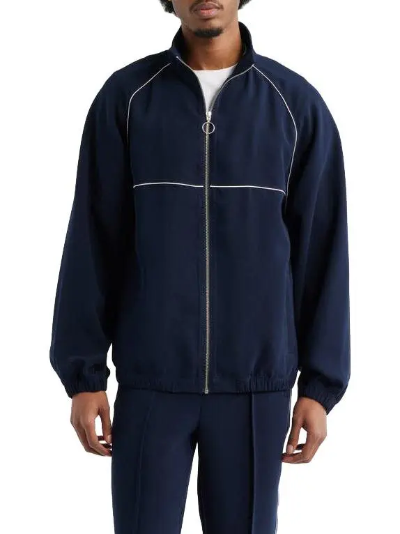 KROST Piped Track Jacket - Dark Navy