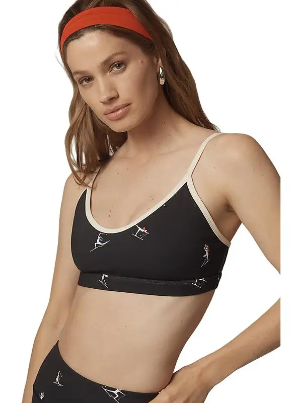 Spiritual Gangster Namaski Horizon Sports Bra - Black