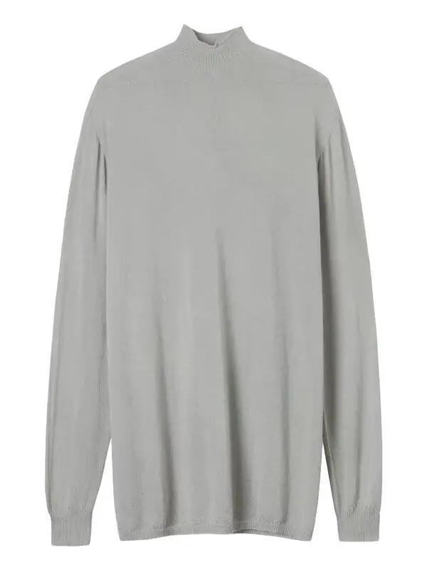 Rick Owens Turtleneck Jumper - Grey