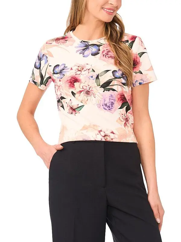 Ted Baker London Printed Tee - Vanilla Ice