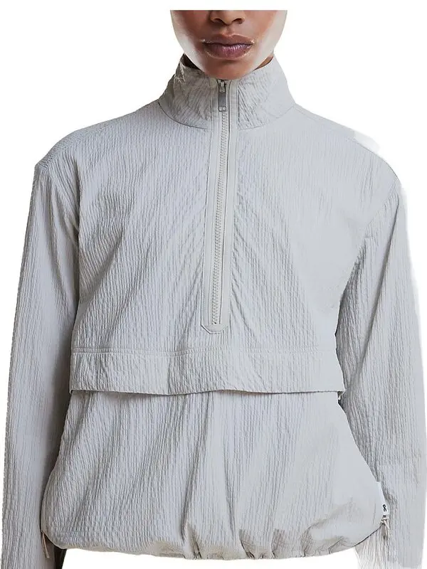 On Courtside Half Zip Eaze Jacket - Sand