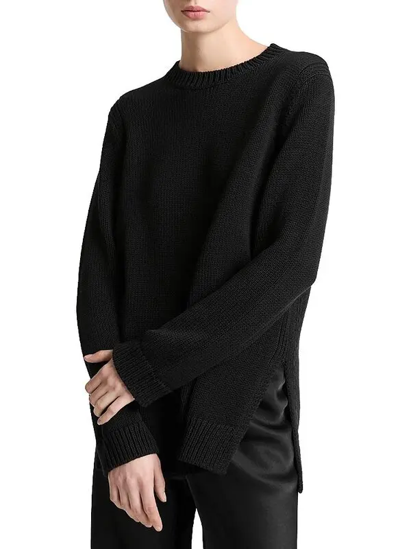 Vince Crewneck Sweater - Black
