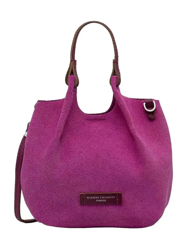 GIANNI CHIARINI Dua Top Handle Shoulder Bag - Purple