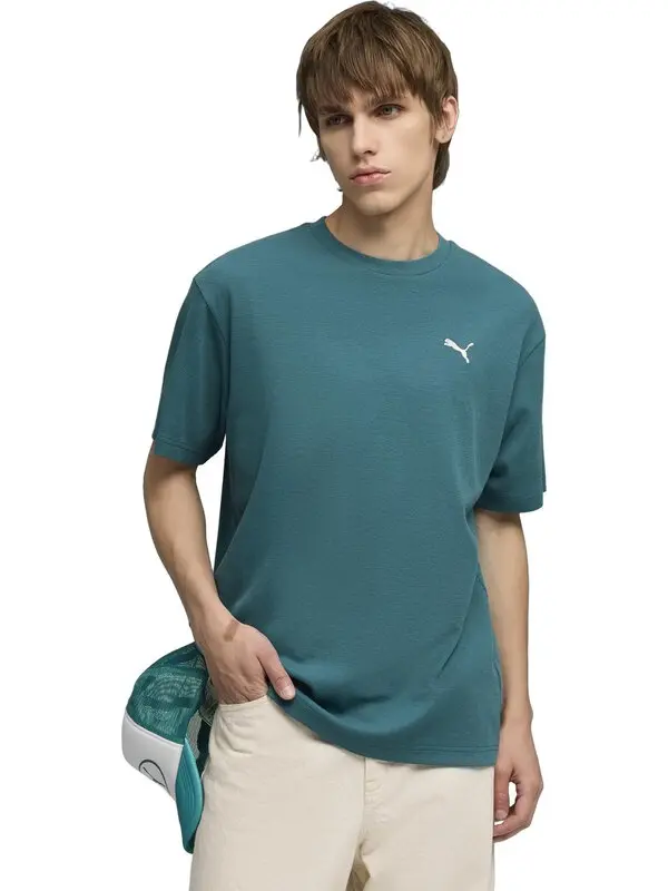 PUMA Elevated Essentials Relaxed T-shirt - Green