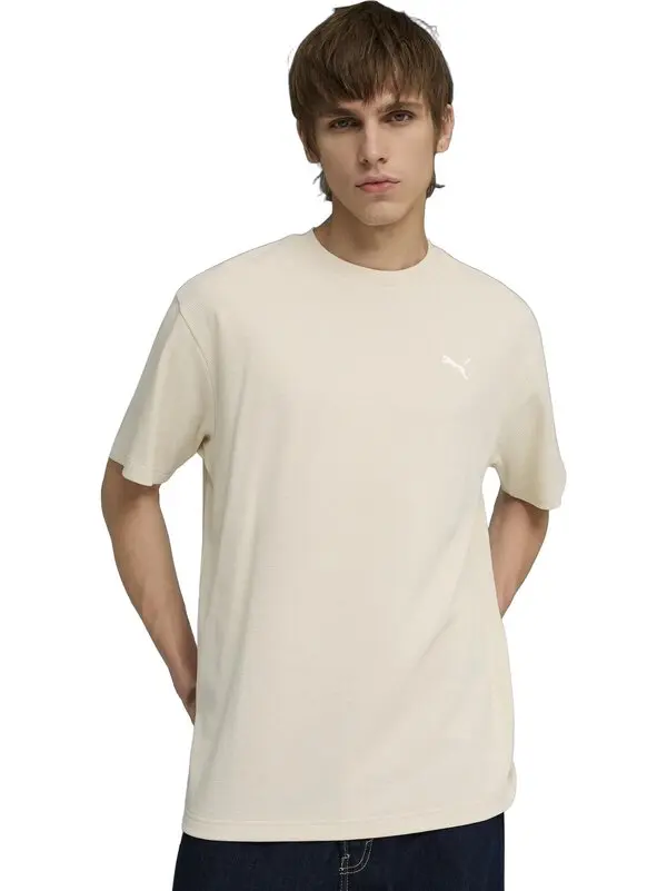 PUMA Elevated Essentials Relaxed T-shirt - White