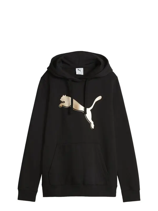 PUMA Essentials Pop Fleece Hoodie - Black