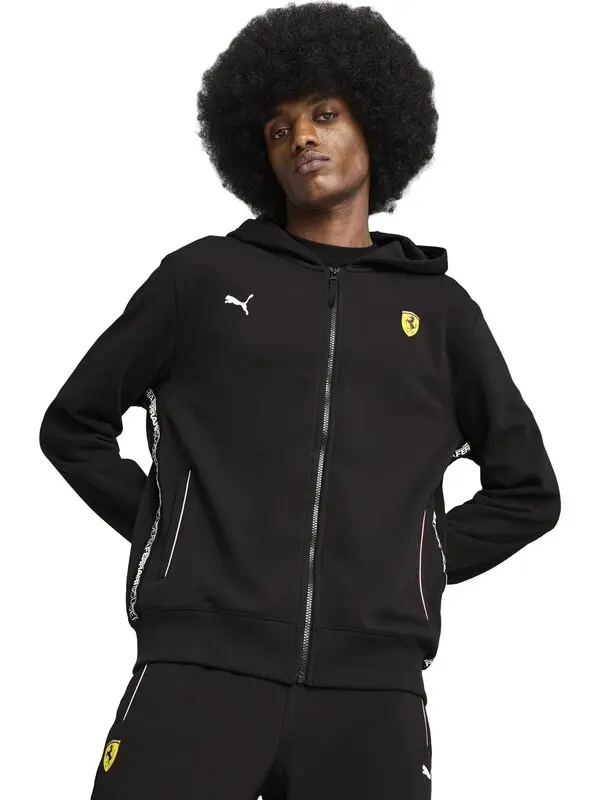 PUMA Scuderia Ferrari Sweat Jacket - Black