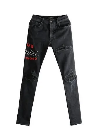 Amiri Club Mx1 Jean - Dusk Black
