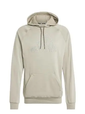 Adidas Game And Go Hoodie - Silver Pebble