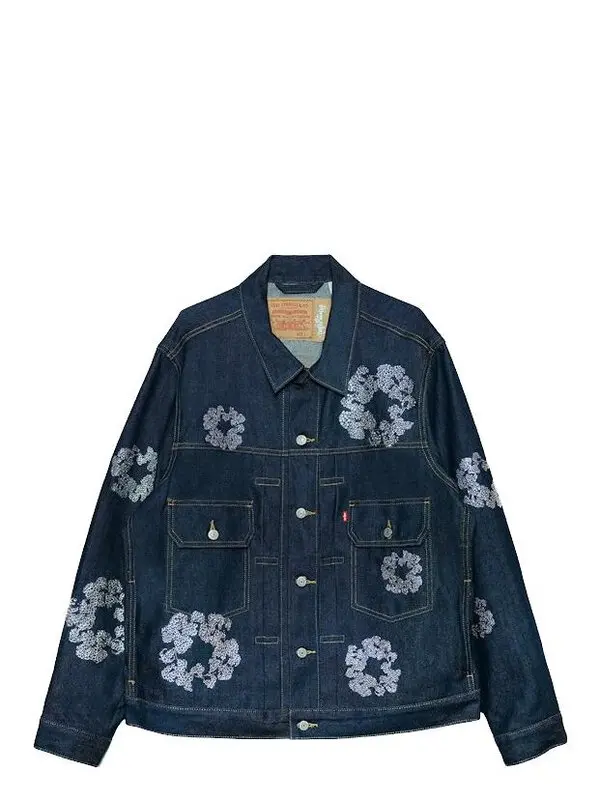 DENIM TEARS Bust Down Tears Type 2 Jacket - Selvedge