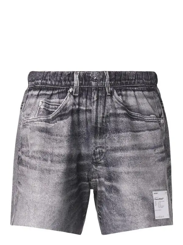 Satisfy Peaceshell 5 Trompe L'oeil Shorts - Grey