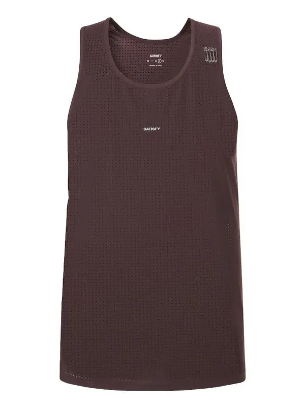Satisfy Space-o Tank Top - Brown
