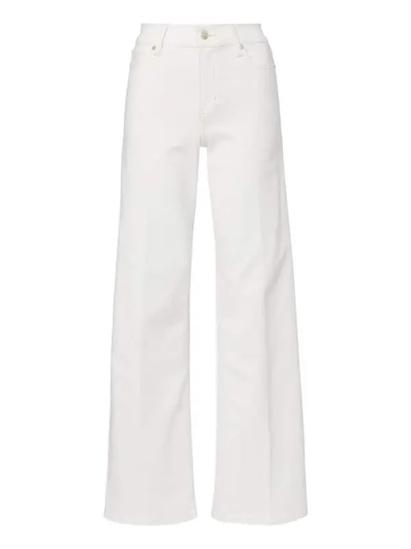 FRAME Le Slim Palazzo Wide-leg Jeans - White