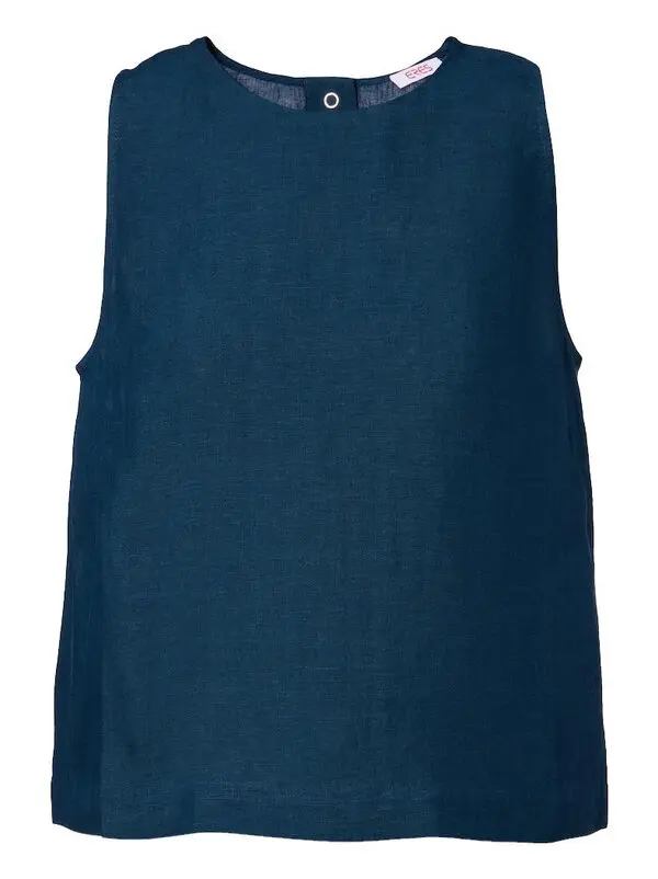 ERES Ravie Linen Top - Blue