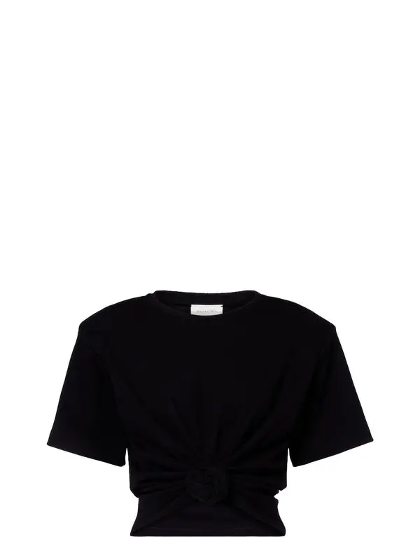 Magda Butrym Cotton-blend Top - Black