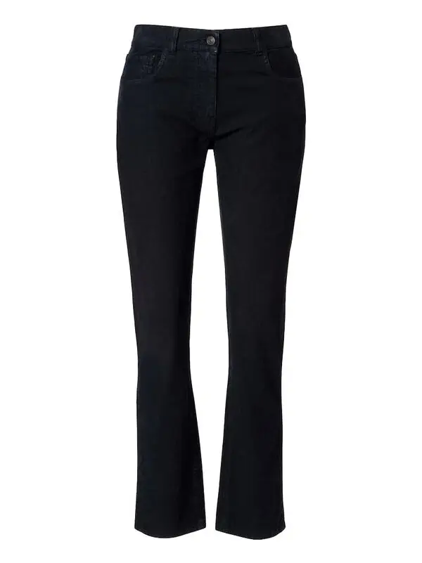 THE ROW Booker Cotton Corduroy Pants - Black