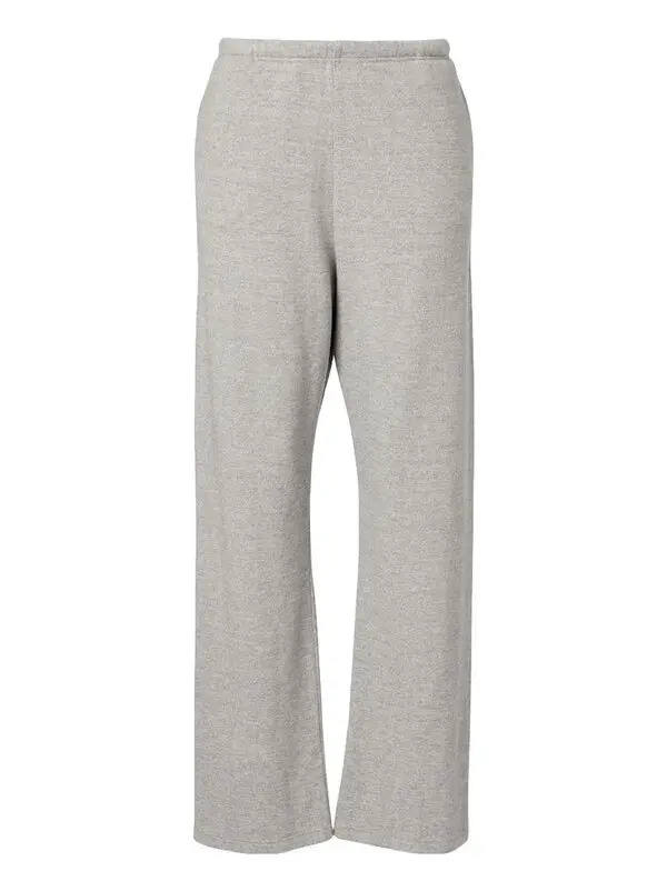 THE ROW Kohana Cotton And Cashmere Sweatpants - Grey