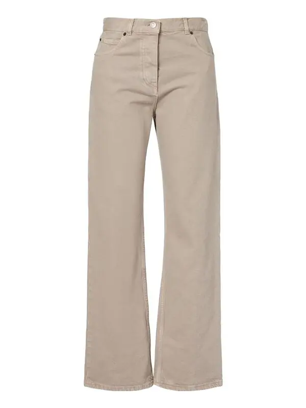 THE ROW Finbar Wide-leg Jeans - Beige