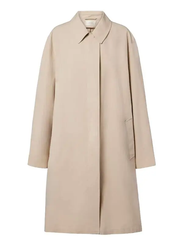THE ROW Dayton Cotton Coat - Beige