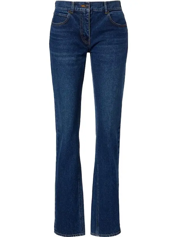 THE ROW Bodhi High-rise Straight Jeans - Blue