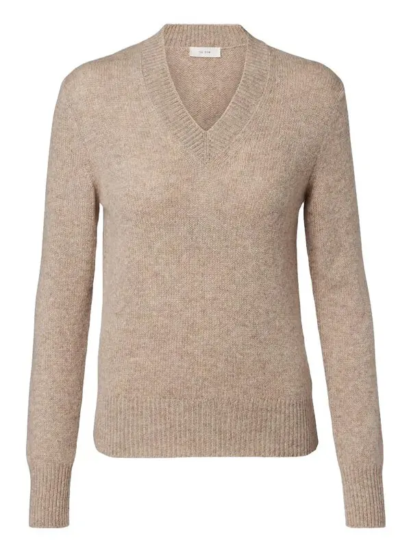 THE ROW Nalini Cashmere Sweater - Beige